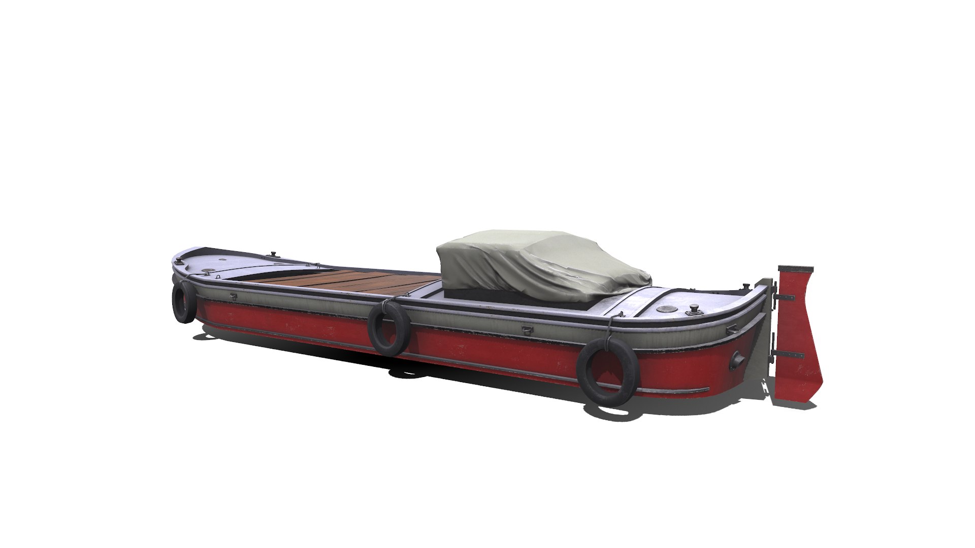 3D Mini Cargo Ship Low-poly PBR model - TurboSquid 1973542