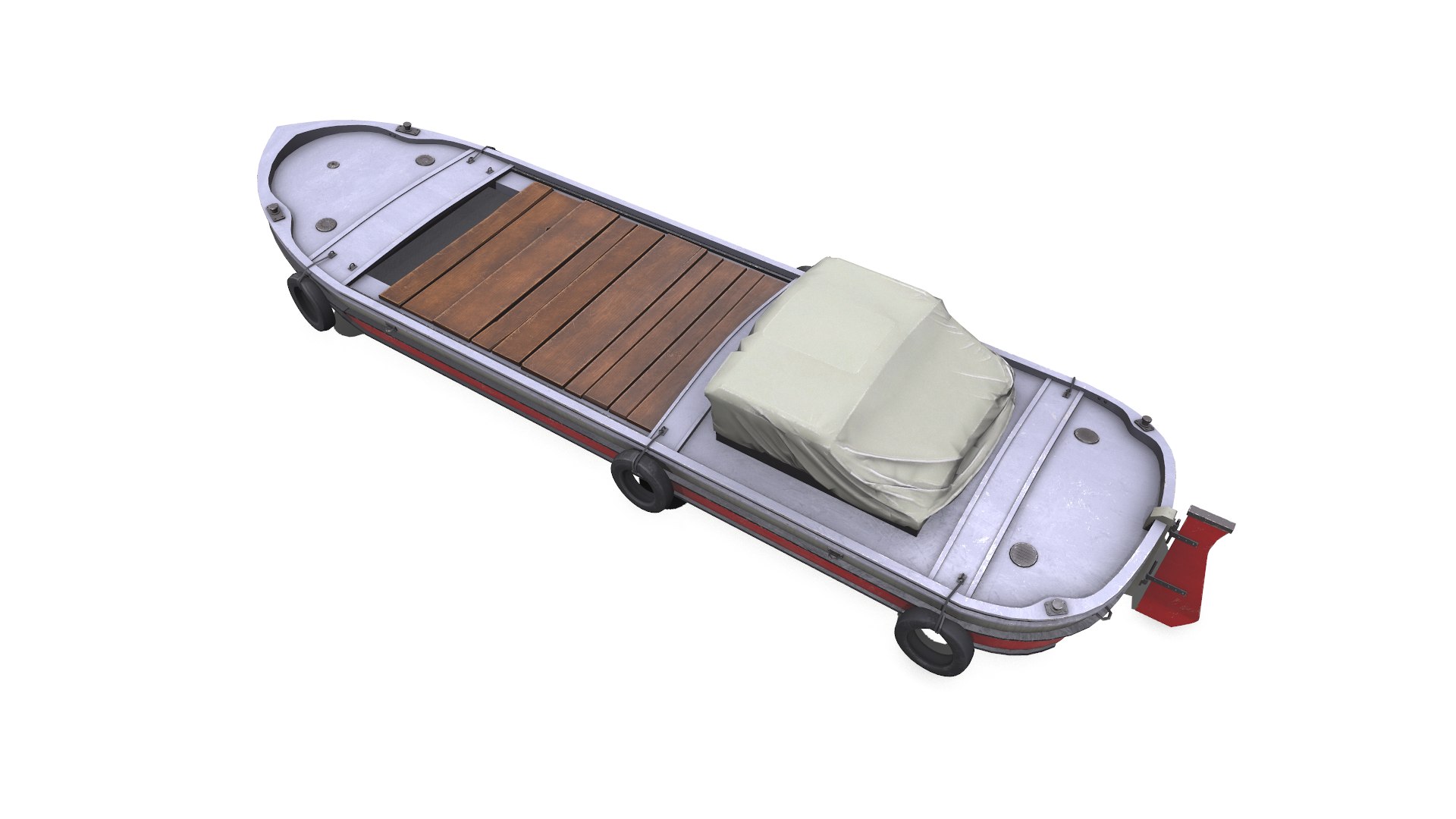 3D Mini Cargo Ship Low-poly PBR model - TurboSquid 1973542