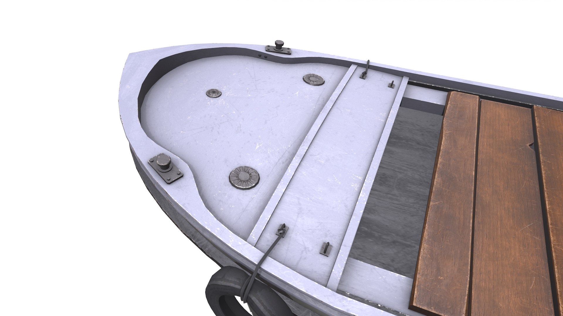 3D Mini Cargo Ship Low-poly PBR model - TurboSquid 1973542