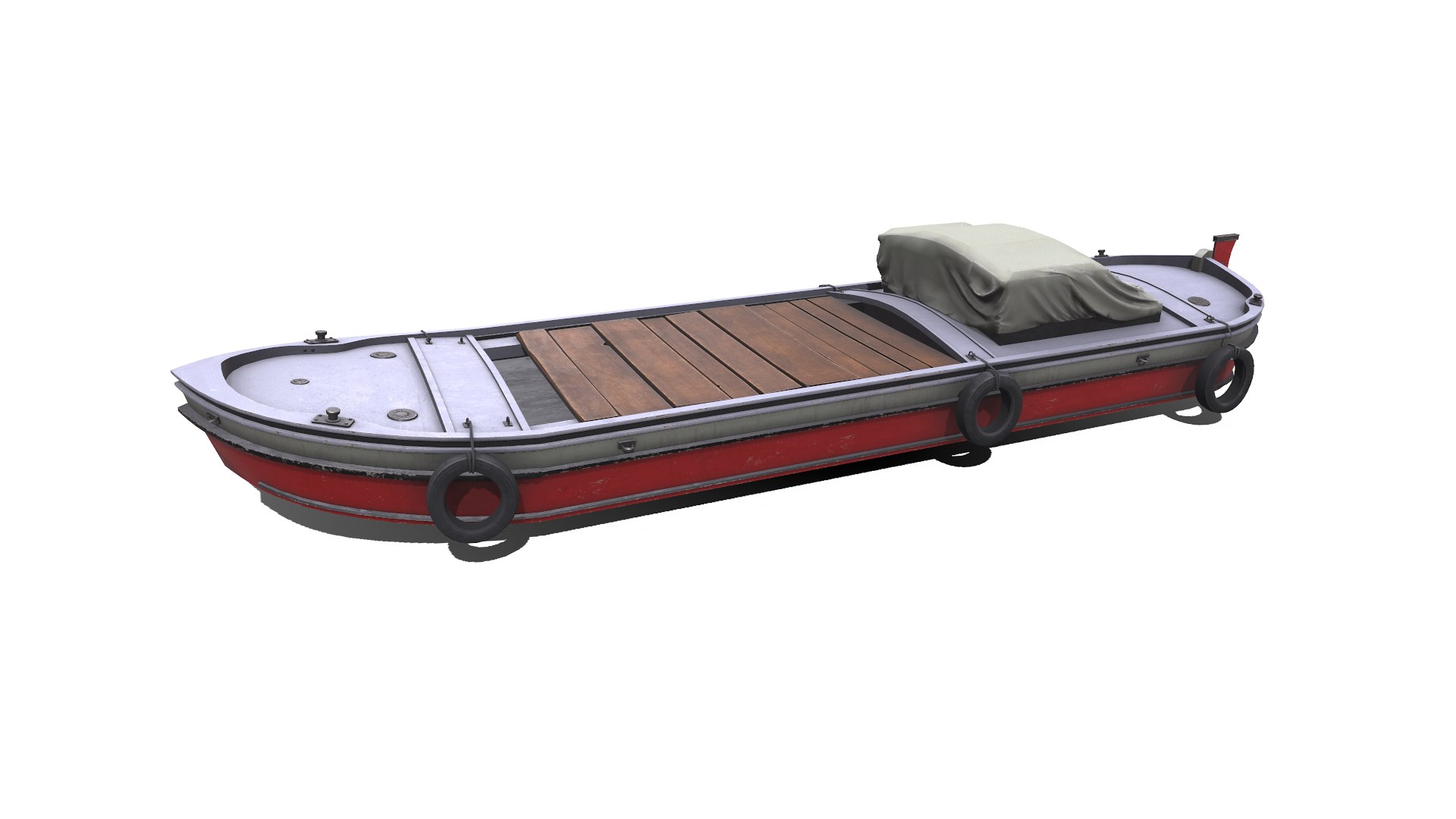 3D Mini Cargo Ship Low-poly PBR model - TurboSquid 1973542