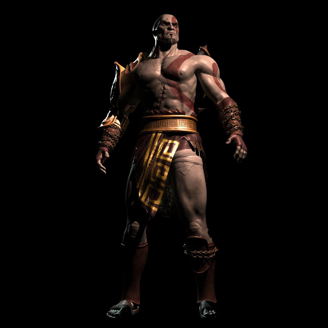 Kratos God Of War 3 Full Body