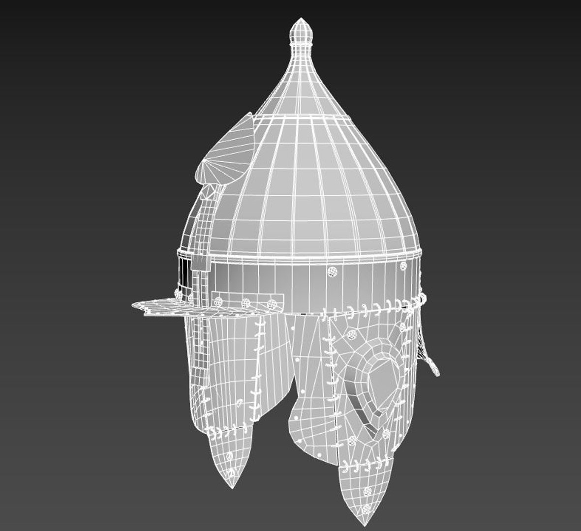 3D Model Arabesque - Ottoman Helmet - TurboSquid 1962725