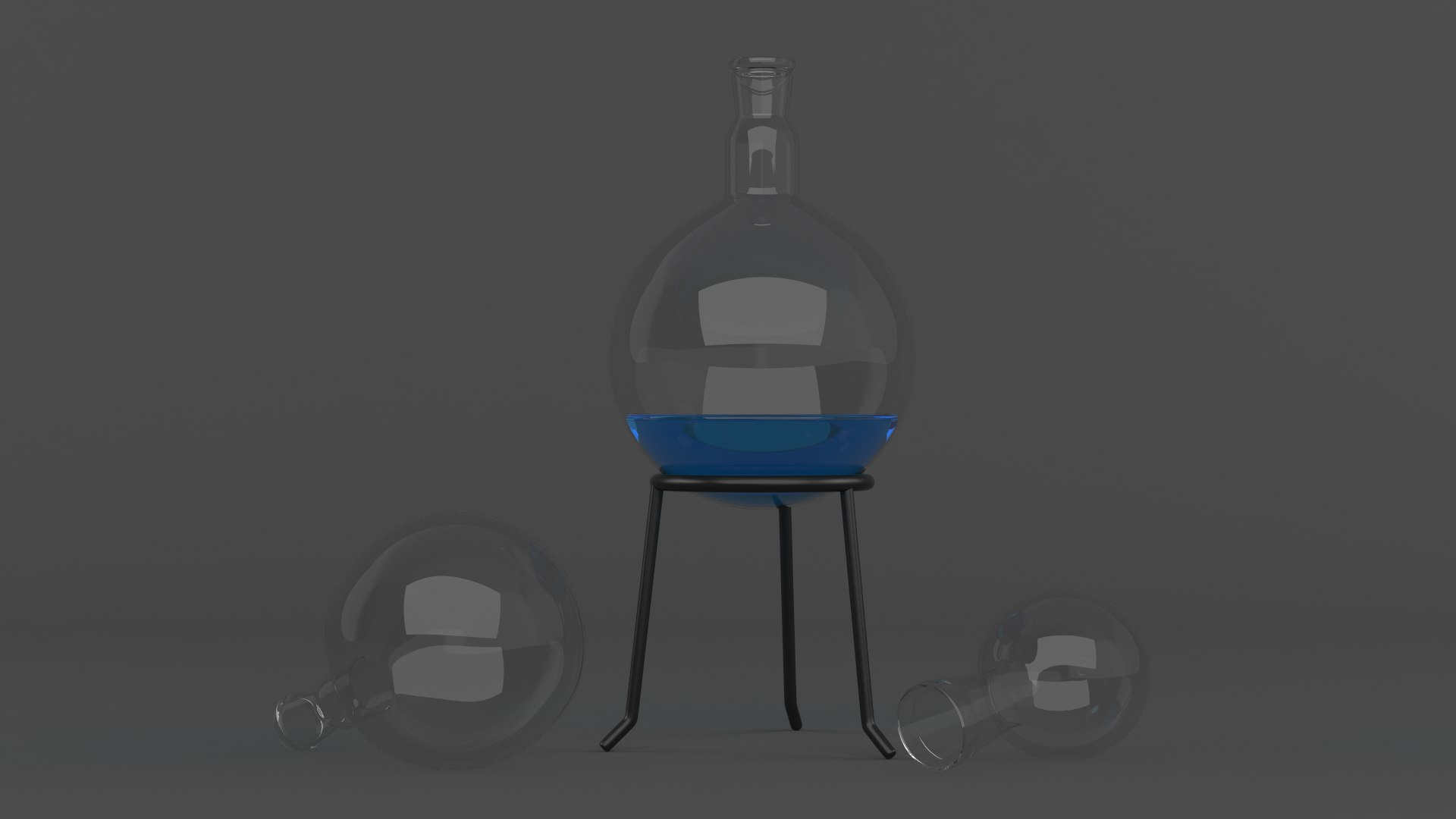 3D Chemistry Flask Bowl Model - TurboSquid 1931338