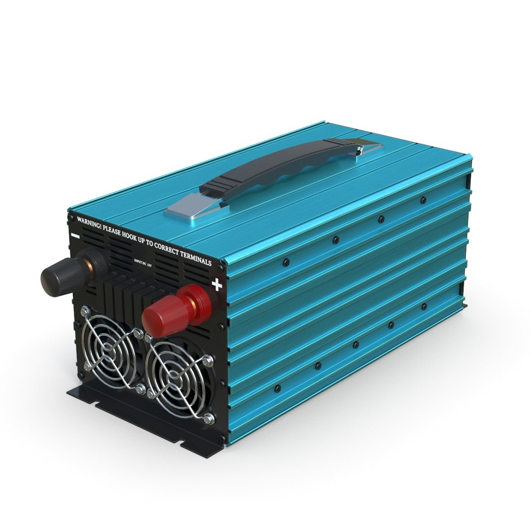 3D Model Power Inverter Pbr - TurboSquid 1528869