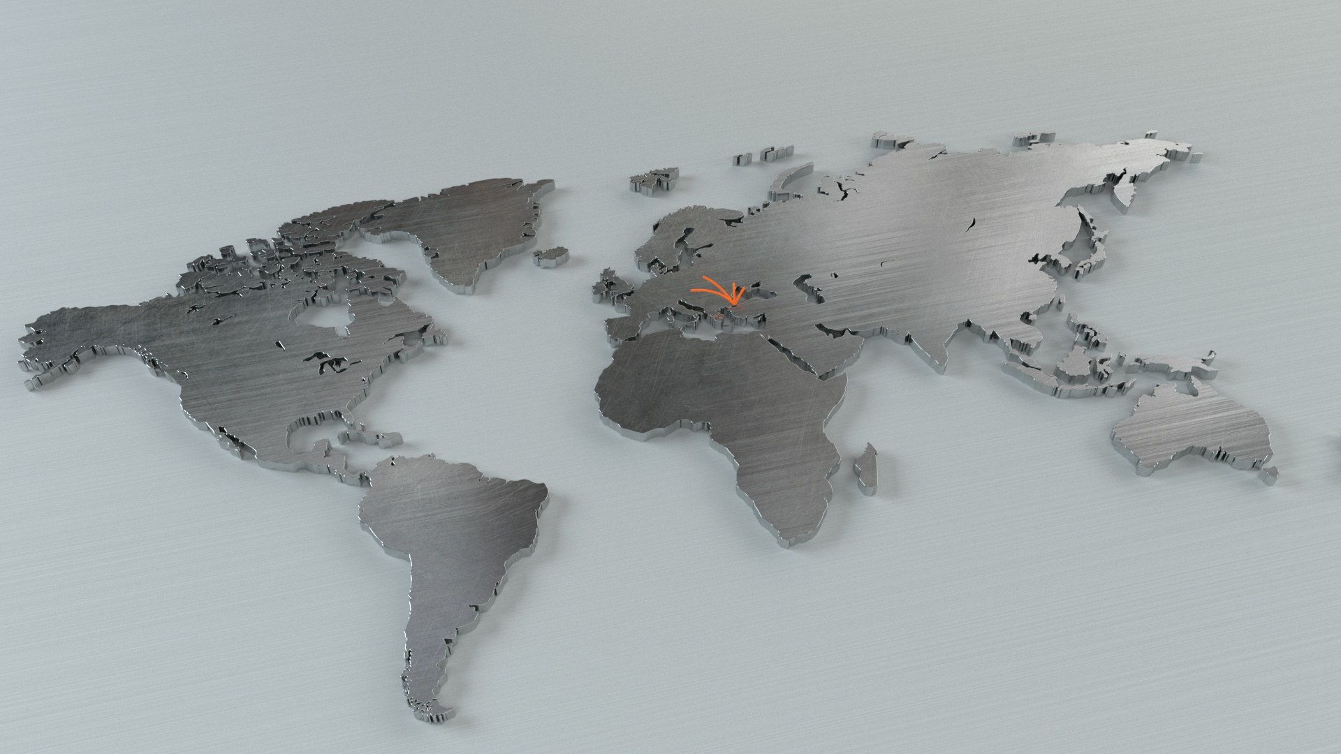 3D Metallic World - TurboSquid 1440406