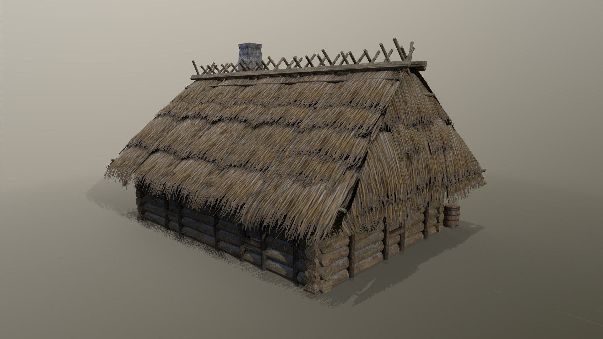 Medieval Cottage 3D Model - TurboSquid 2203581