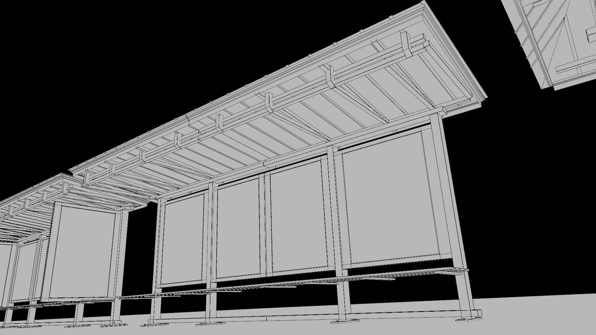 Well Made Bus Stop Shelters With 4k Textures 3D Model - TurboSquid 1914481