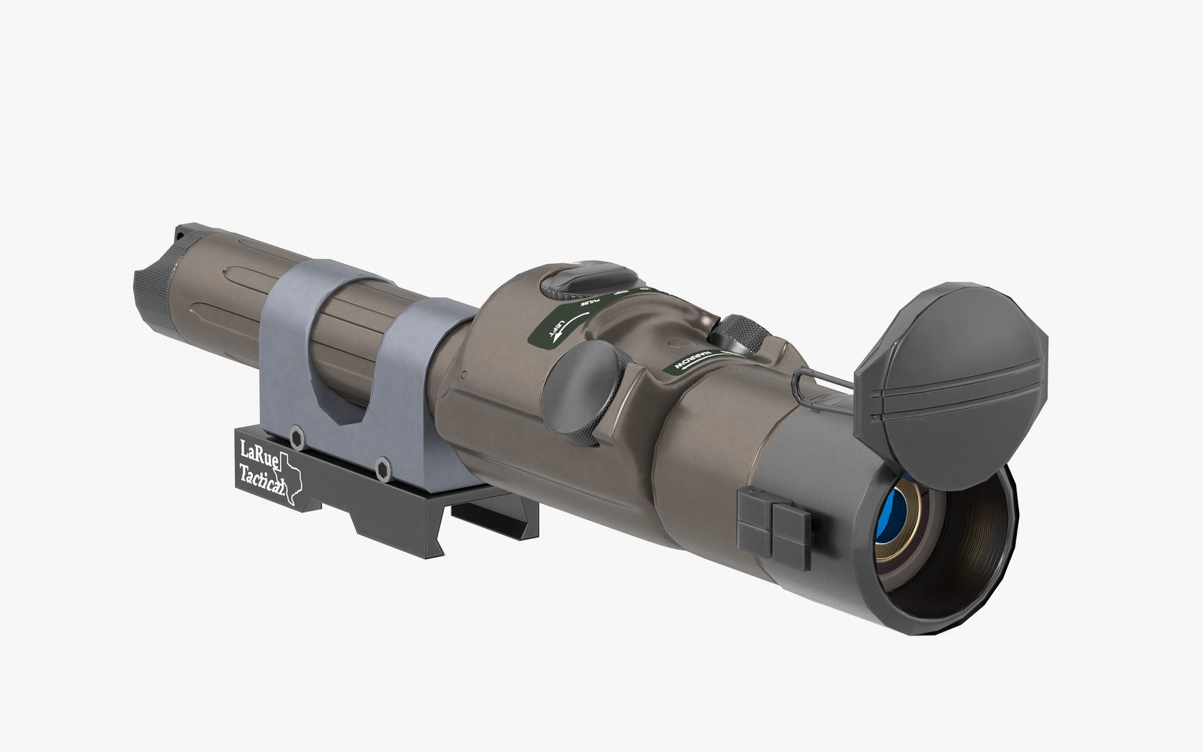 IZLID ULTRA High Power IR Laser 3D Model - TurboSquid 2094107