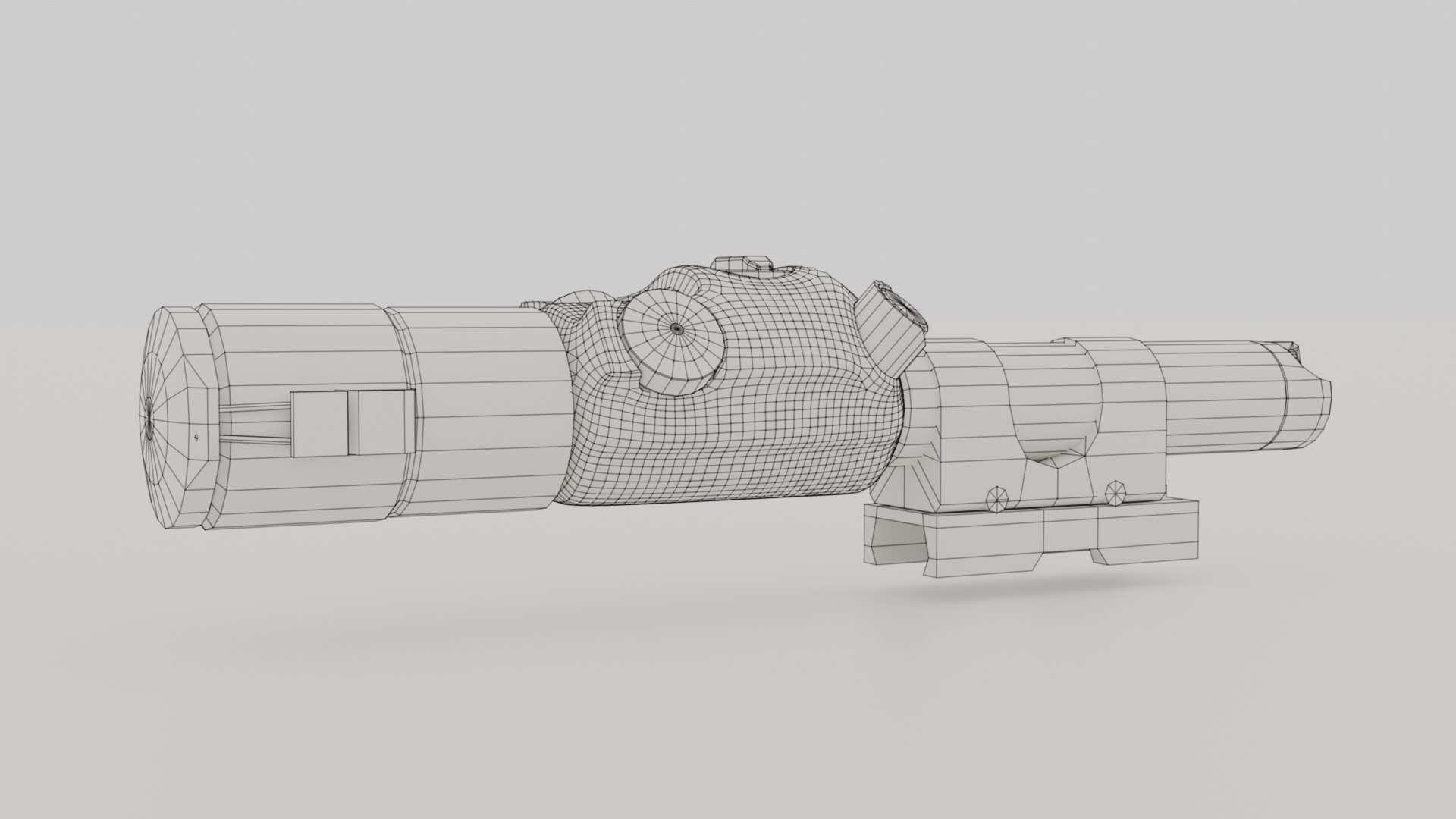 IZLID ULTRA High Power IR Laser 3D Model - TurboSquid 2094107