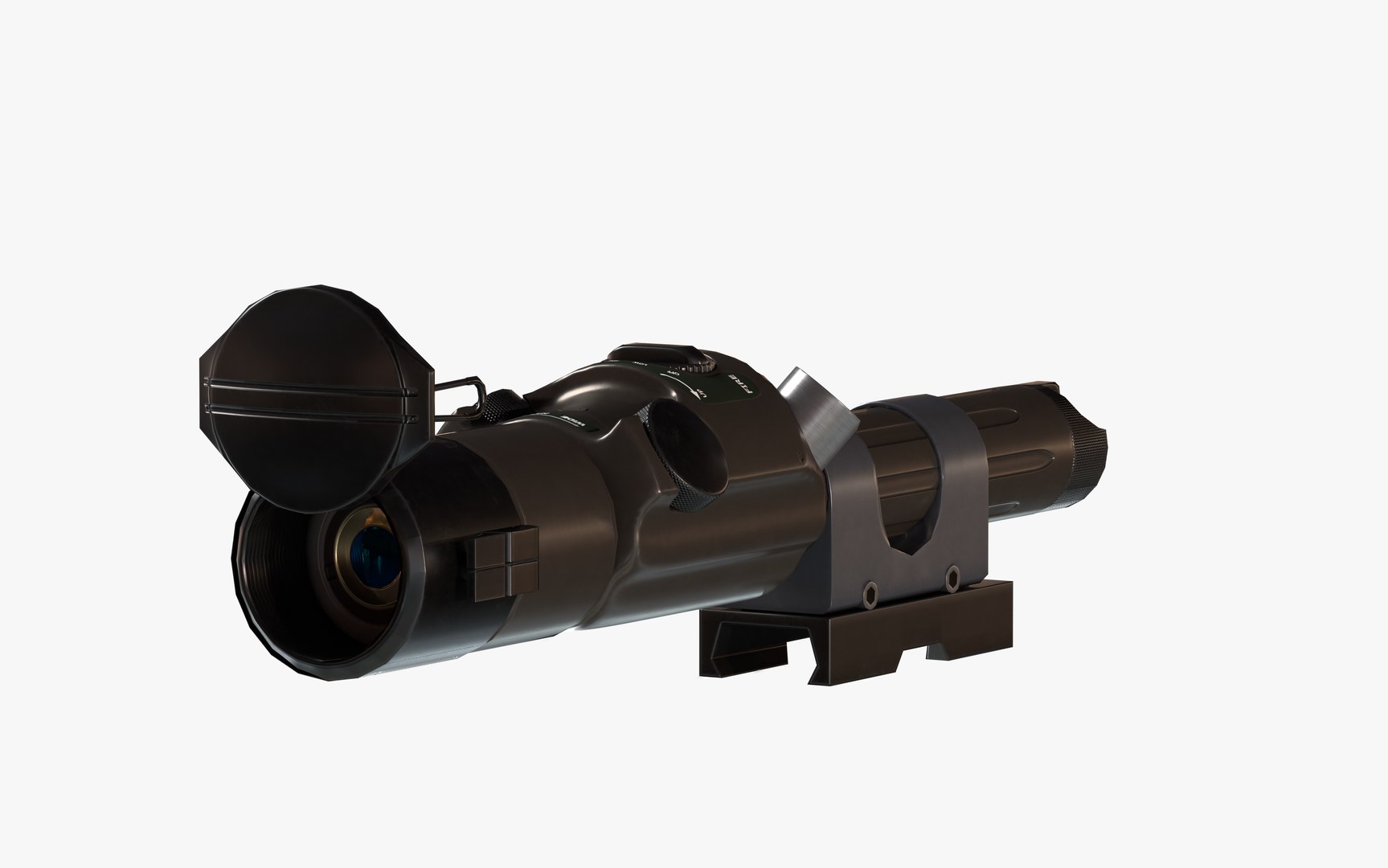 IZLID ULTRA High Power IR Laser 3D Model - TurboSquid 2094107