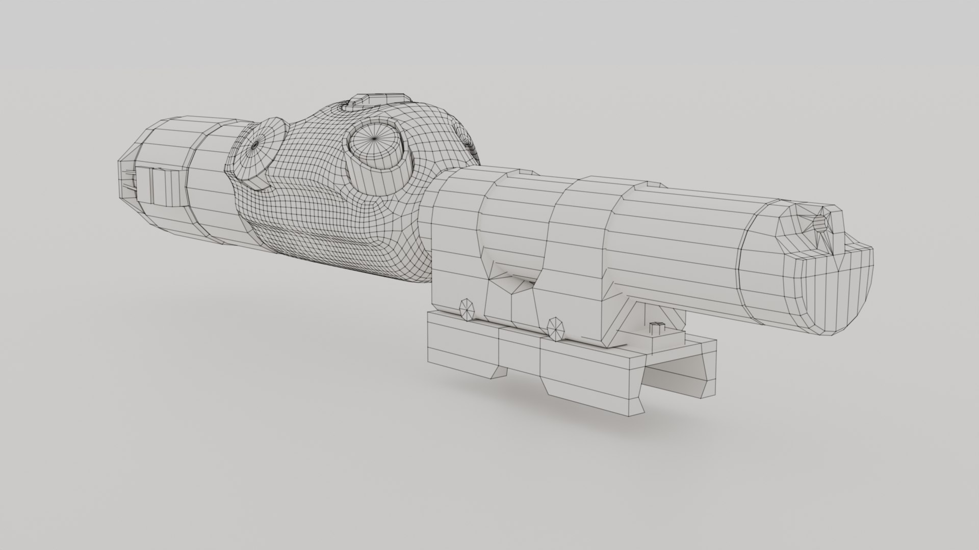 IZLID ULTRA High Power IR Laser 3D Model - TurboSquid 2094107