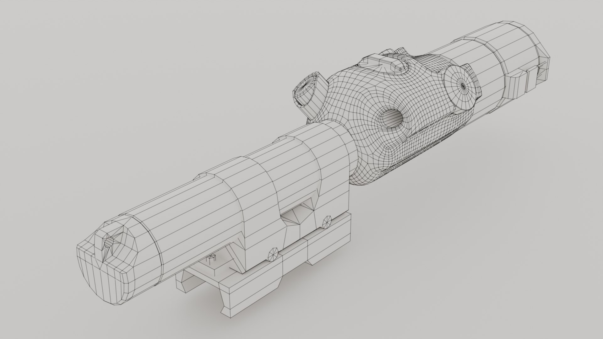 IZLID ULTRA High Power IR Laser 3D Model - TurboSquid 2094107