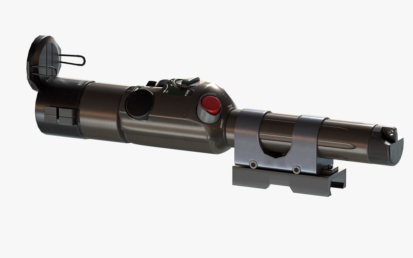 IZLID ULTRA High Power IR Laser 3D Model - TurboSquid 2094107