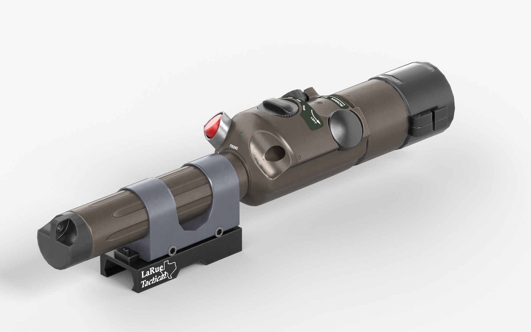 IZLID ULTRA High Power IR Laser 3D Model - TurboSquid 2094107