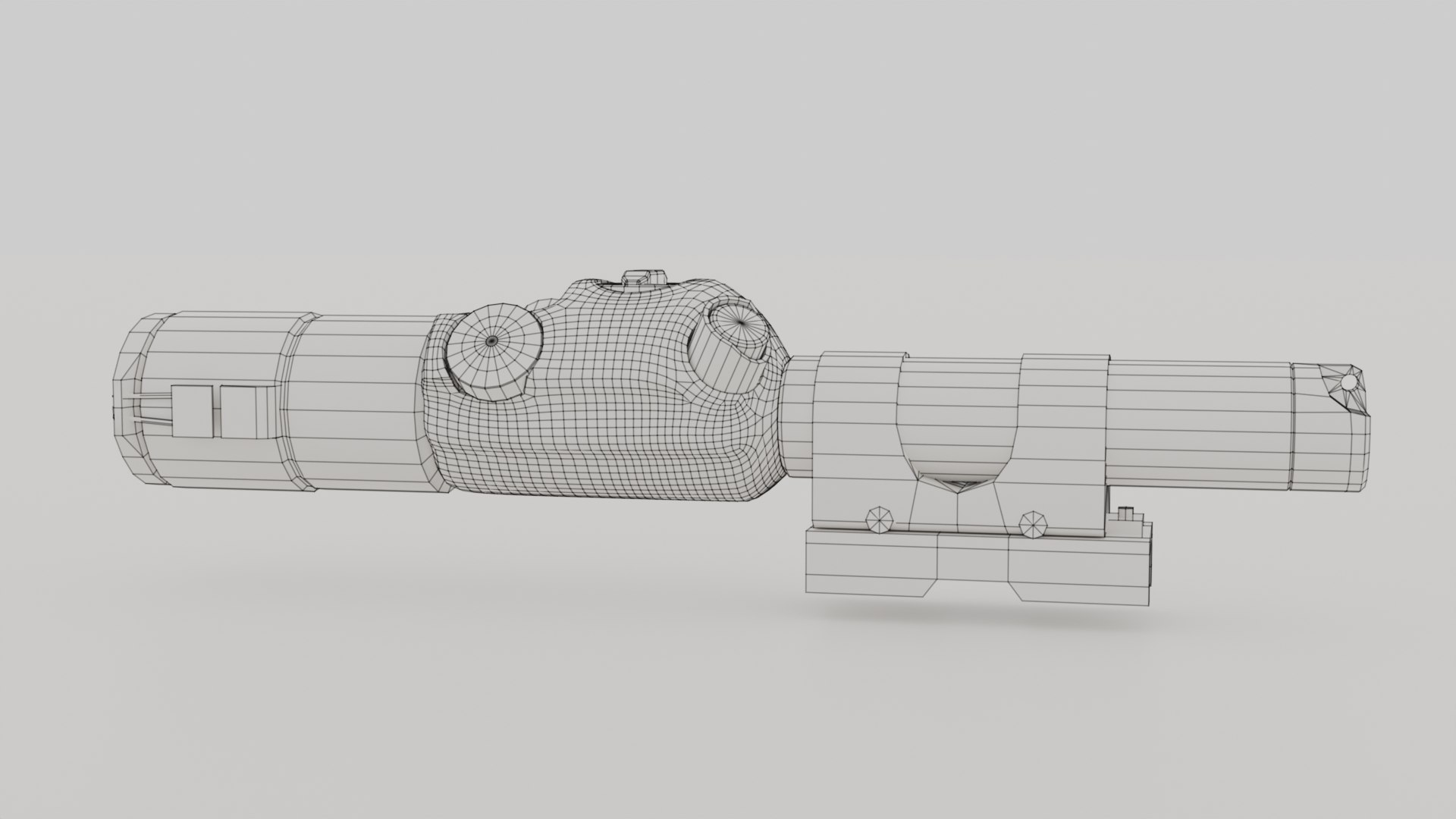 IZLID ULTRA High Power IR Laser 3D Model - TurboSquid 2094107