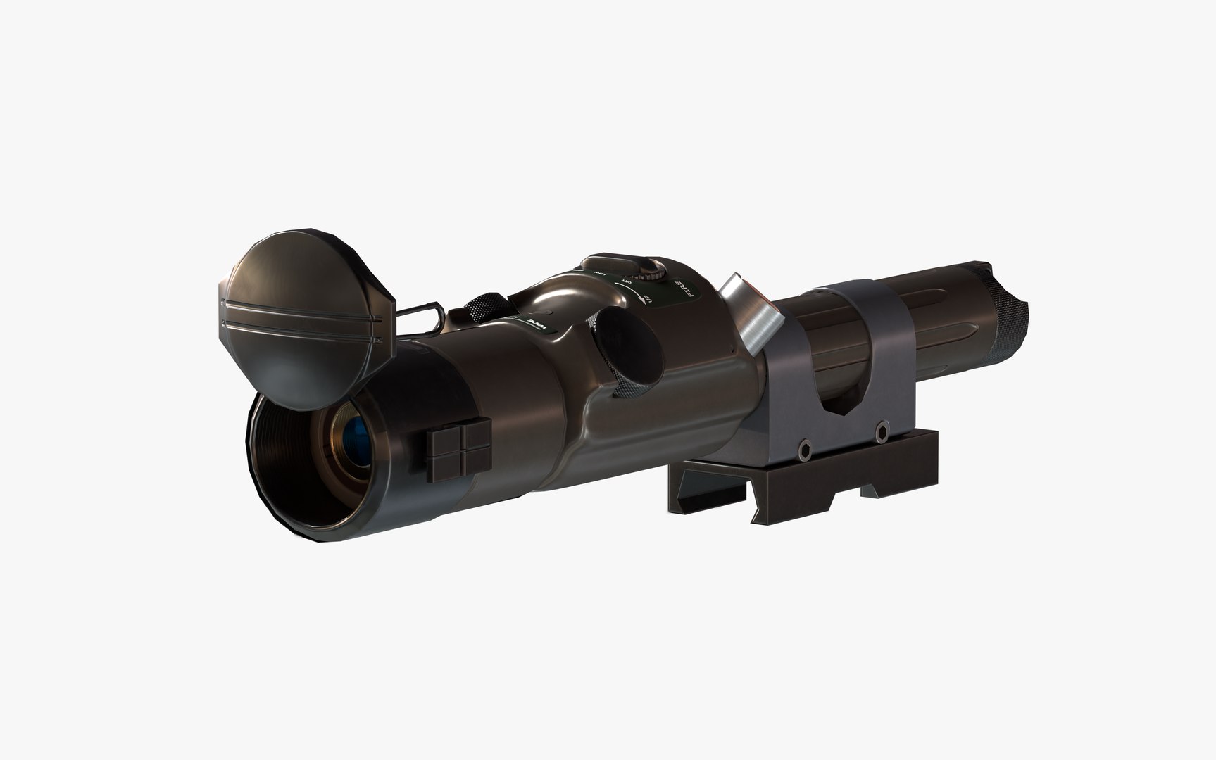 IZLID ULTRA High Power IR Laser 3D Model - TurboSquid 2094107