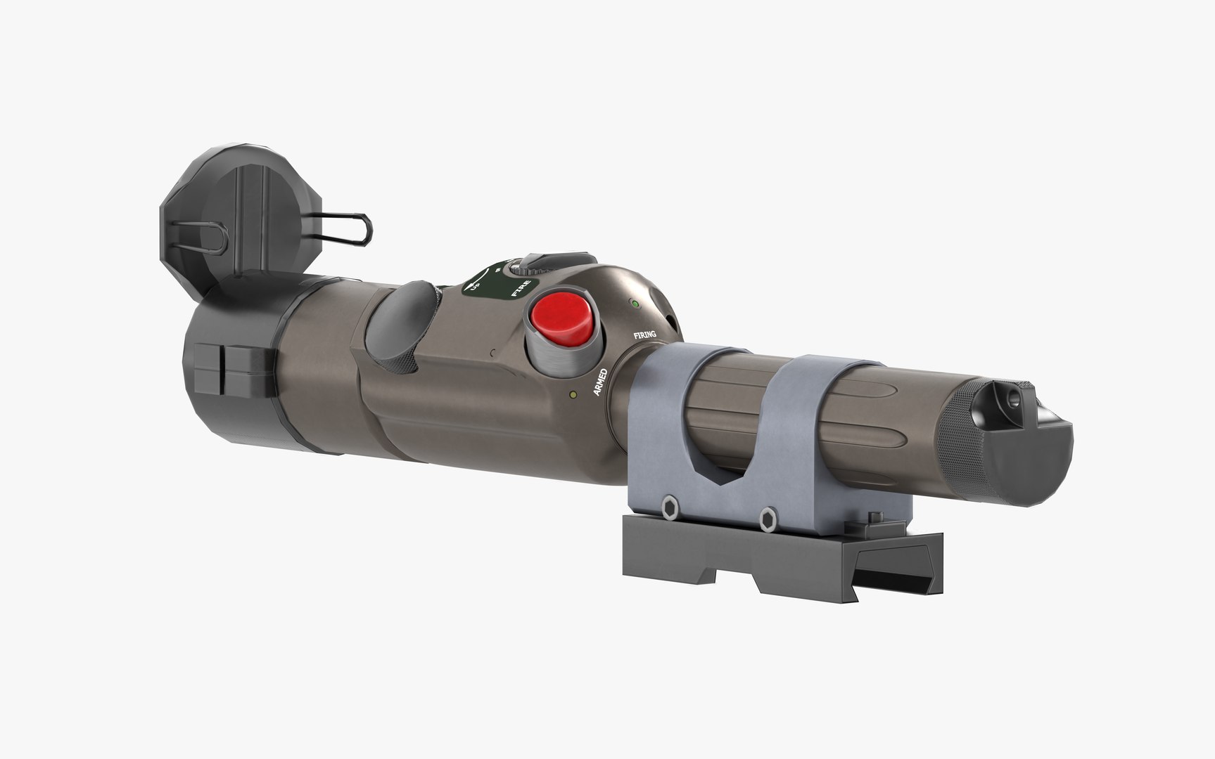 IZLID ULTRA High Power IR Laser 3D Model - TurboSquid 2094107