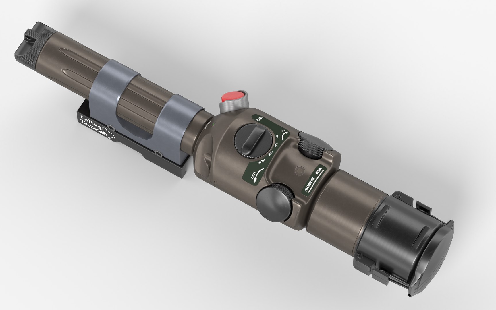 IZLID ULTRA High Power IR Laser 3D Model - TurboSquid 2094107