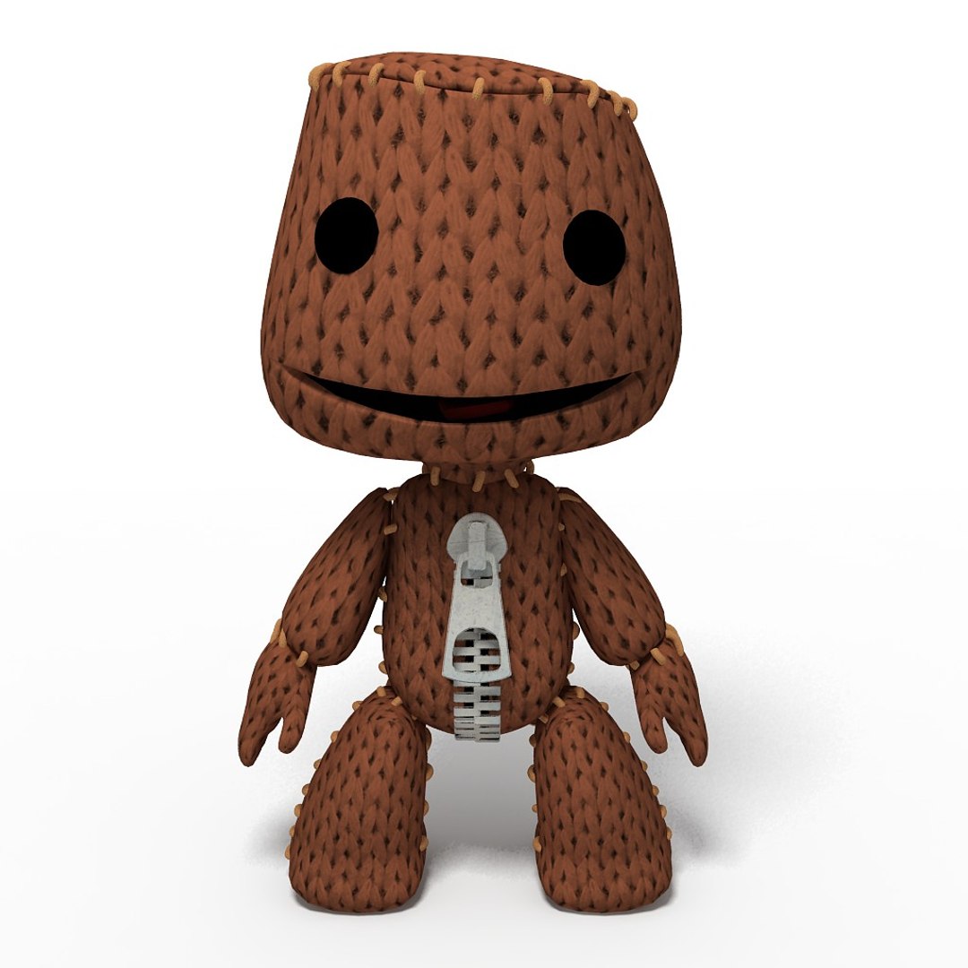 3d Model Sackboy Sack Boy