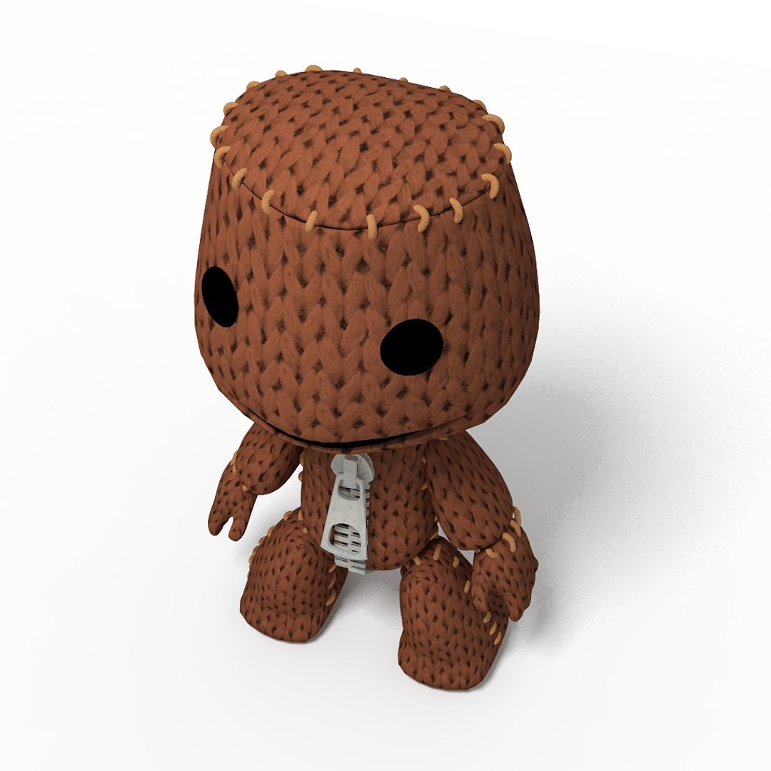 3d Model Sackboy Sack Boy