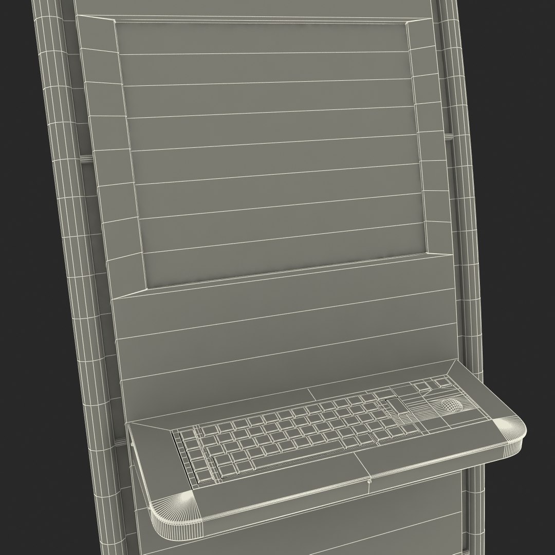 Internet Kiosk X5 3d Obj