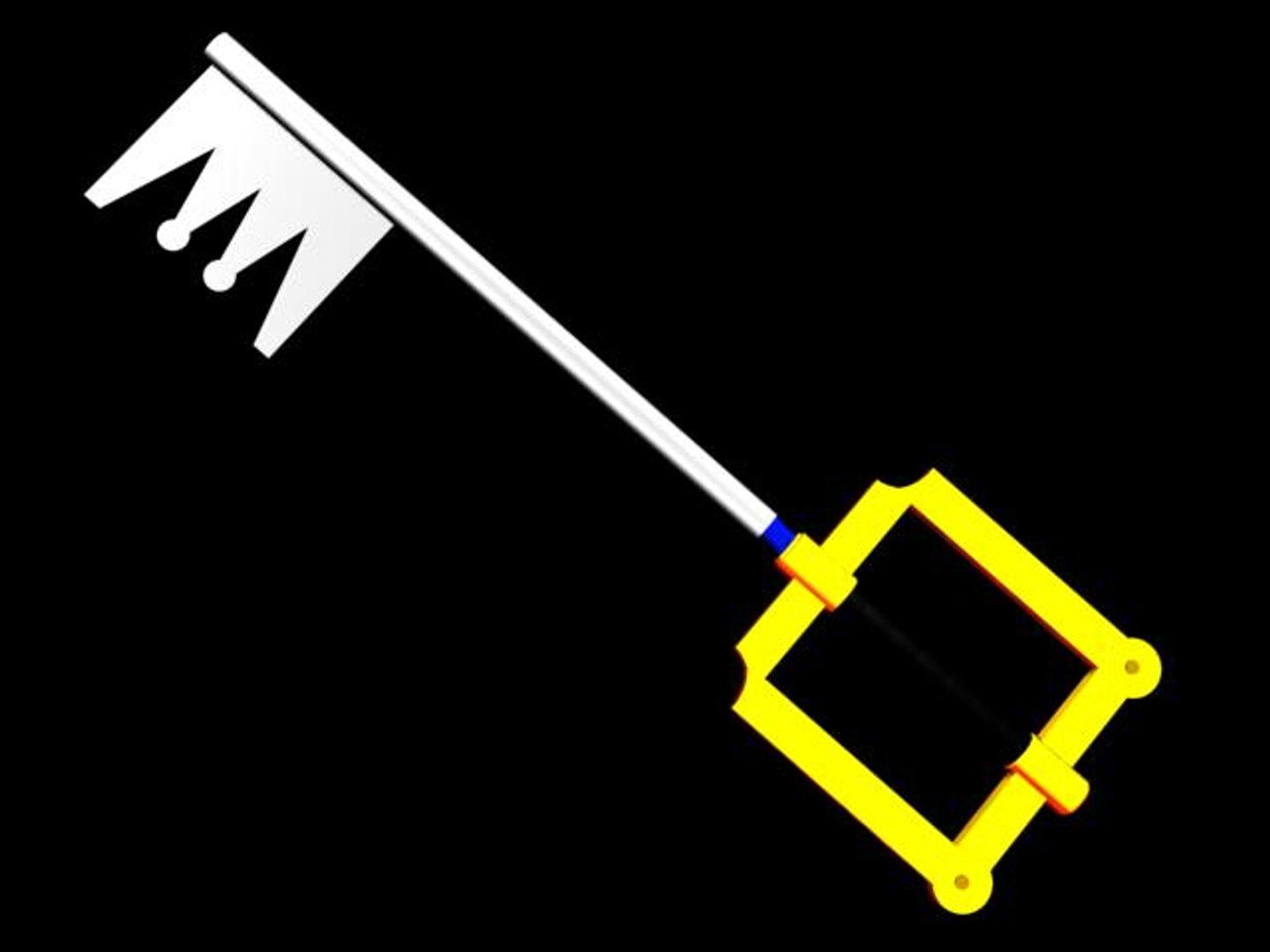 3d Keyblade Sora Blades Model