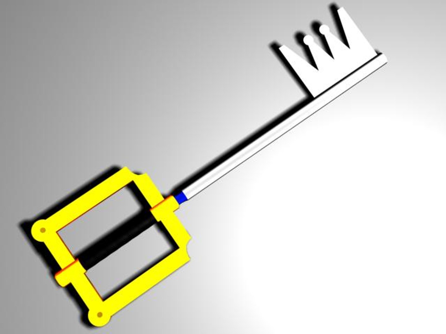 3d Keyblade Sora Blades Model