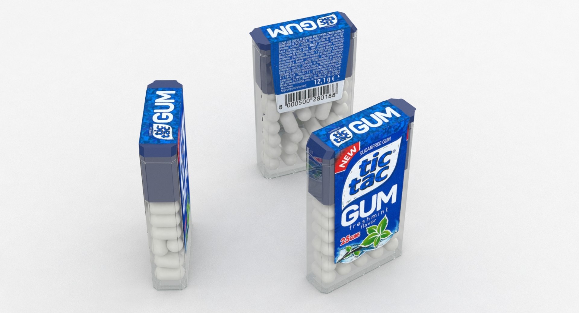 3D Model Gum - TurboSquid 1326625