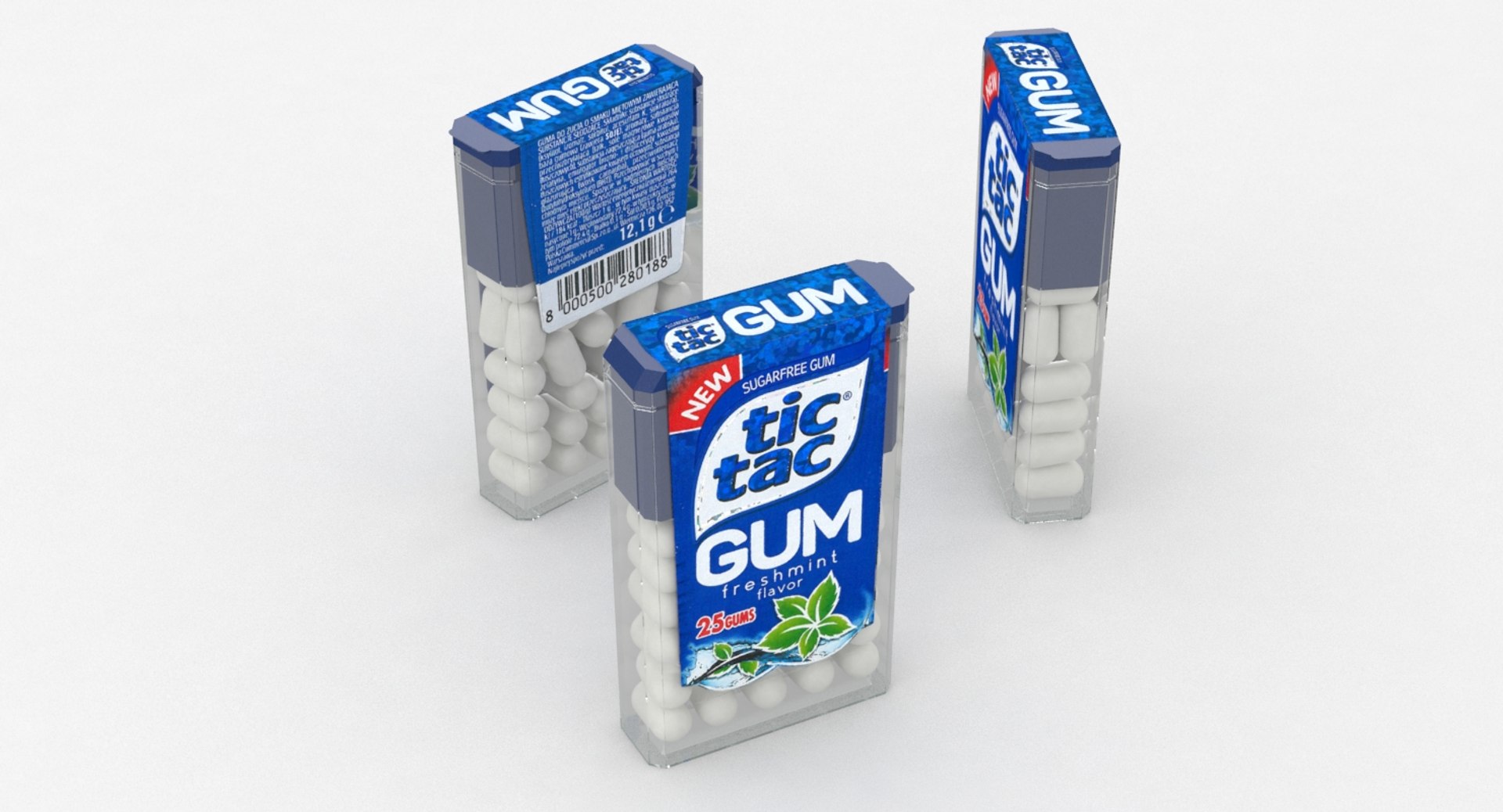 3D Model Gum - TurboSquid 1326625