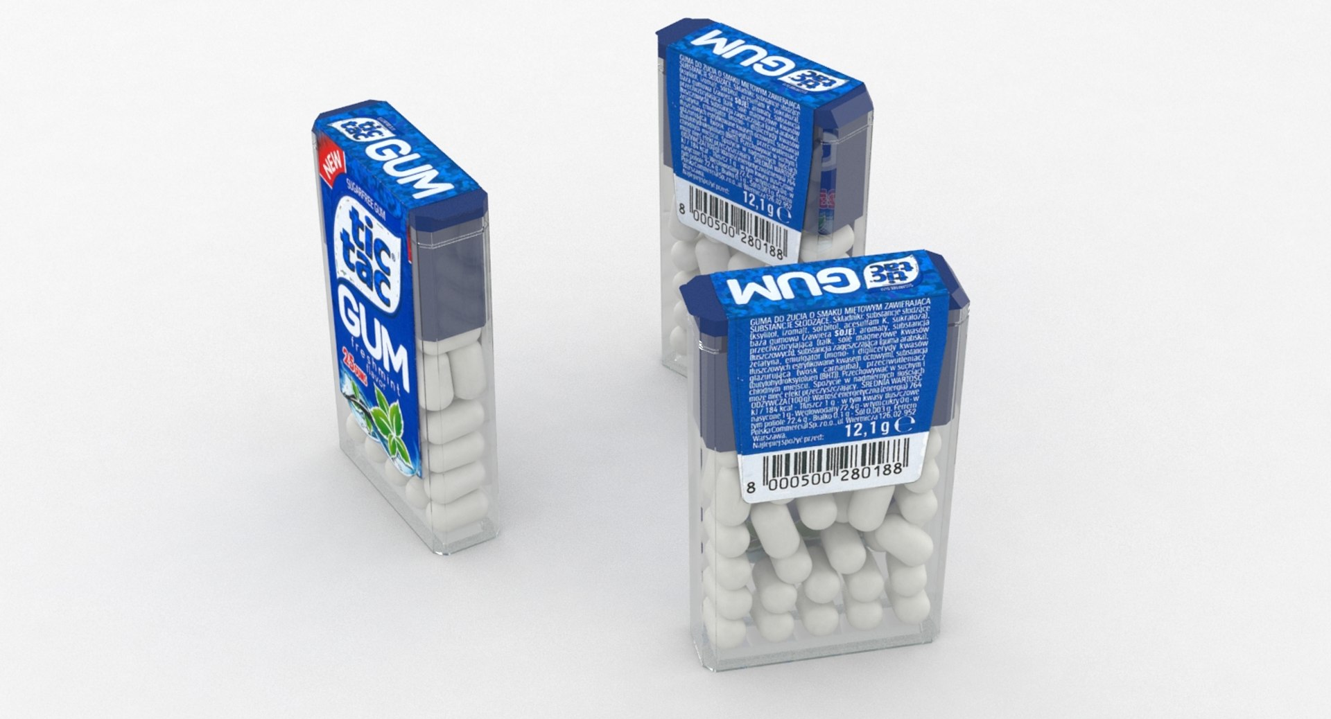 3D Model Gum - TurboSquid 1326625