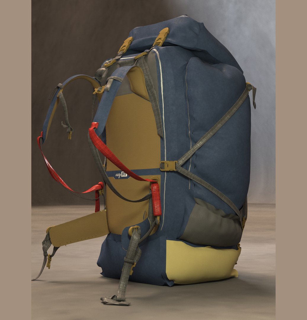 3D Camping Backpack - TurboSquid 1774409
