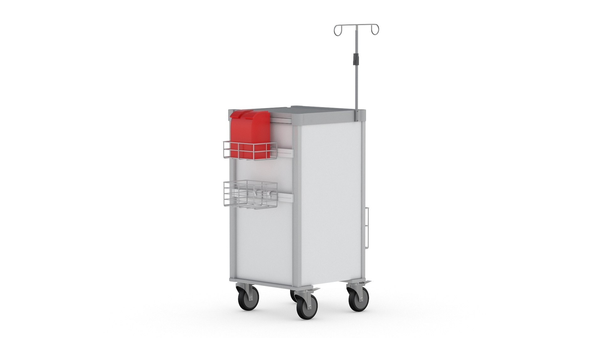 Medical Cart 02 PBR Realistic 3D model - TurboSquid 1942937