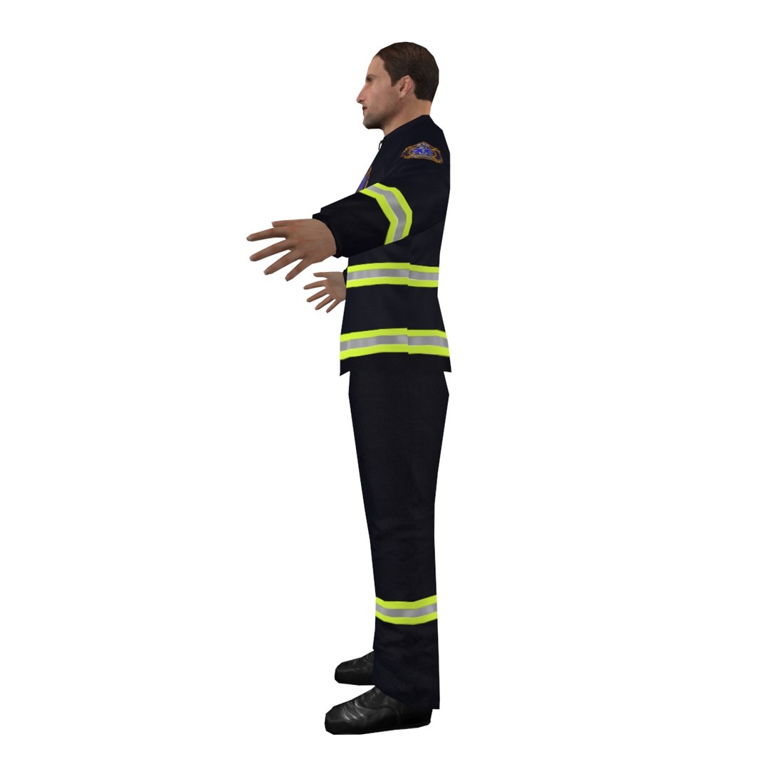 3d paramedic medic model
