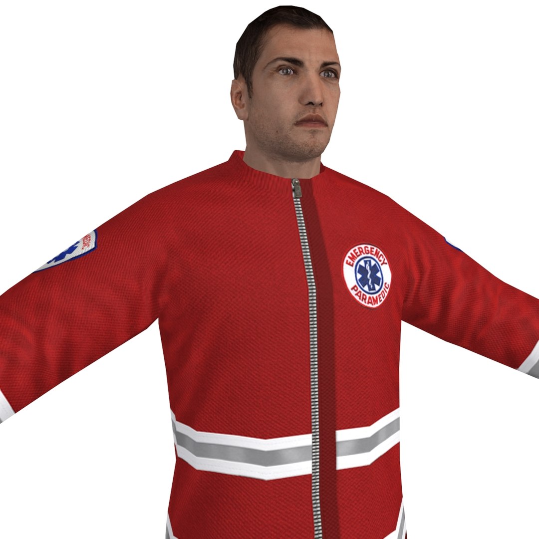 3d paramedic medic model