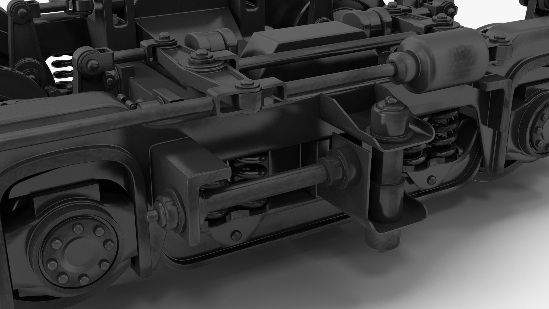 3D model Industrial Rail Train Wheels - TurboSquid 2147299