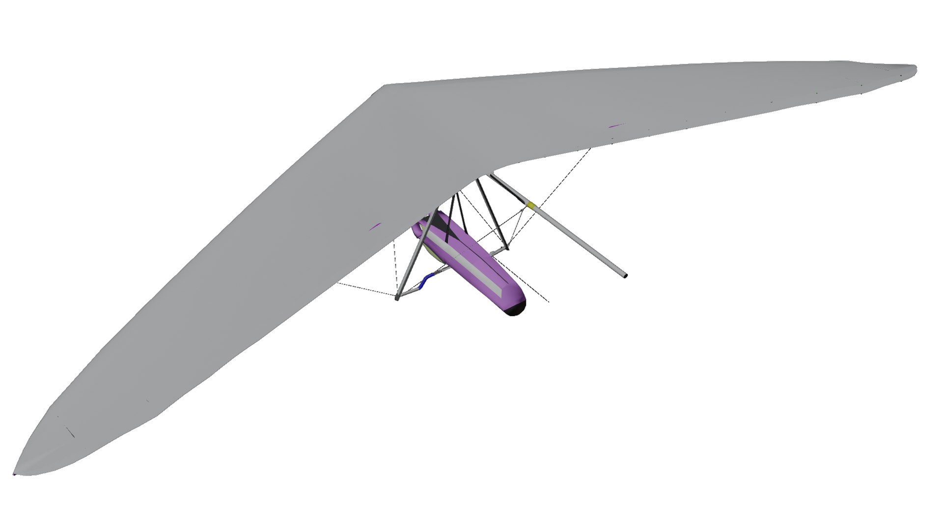 3D Hang Glider - TurboSquid 2251913
