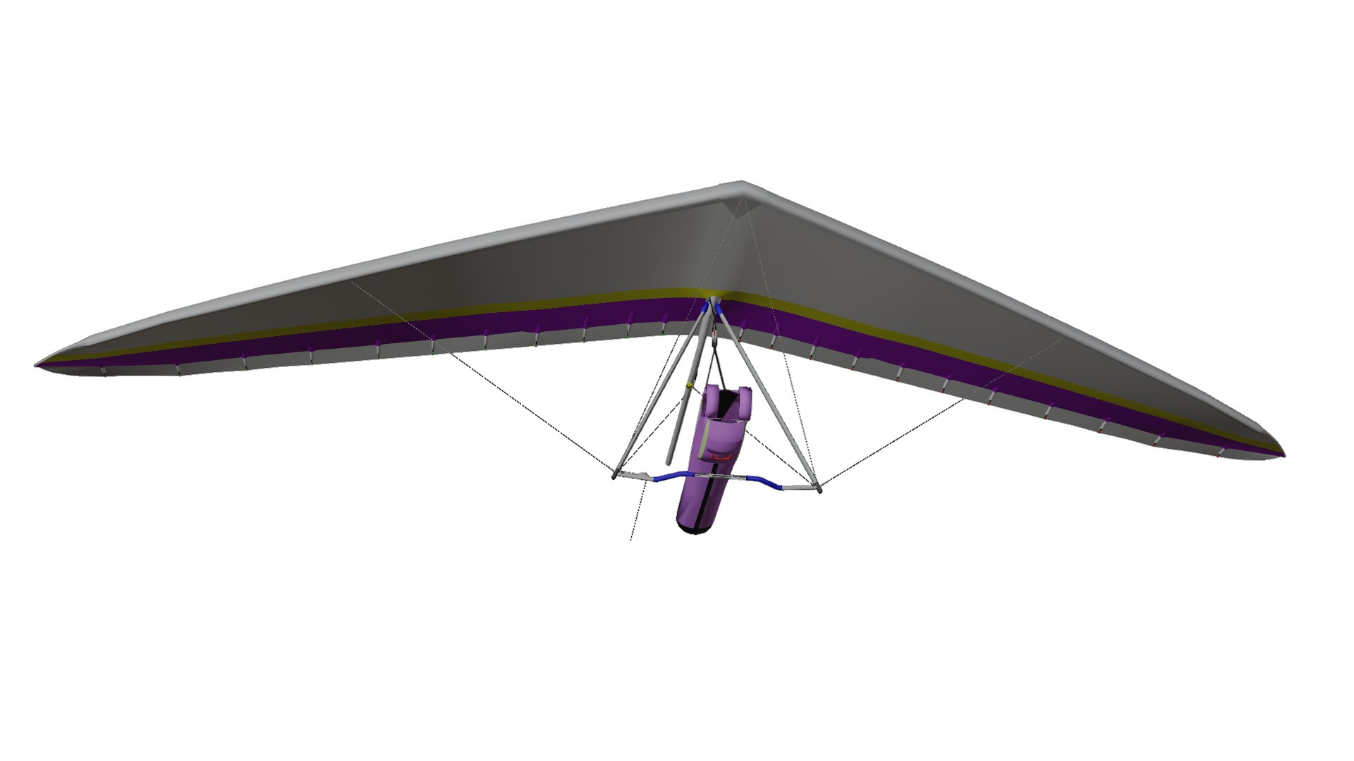 3D Hang Glider - TurboSquid 2251913