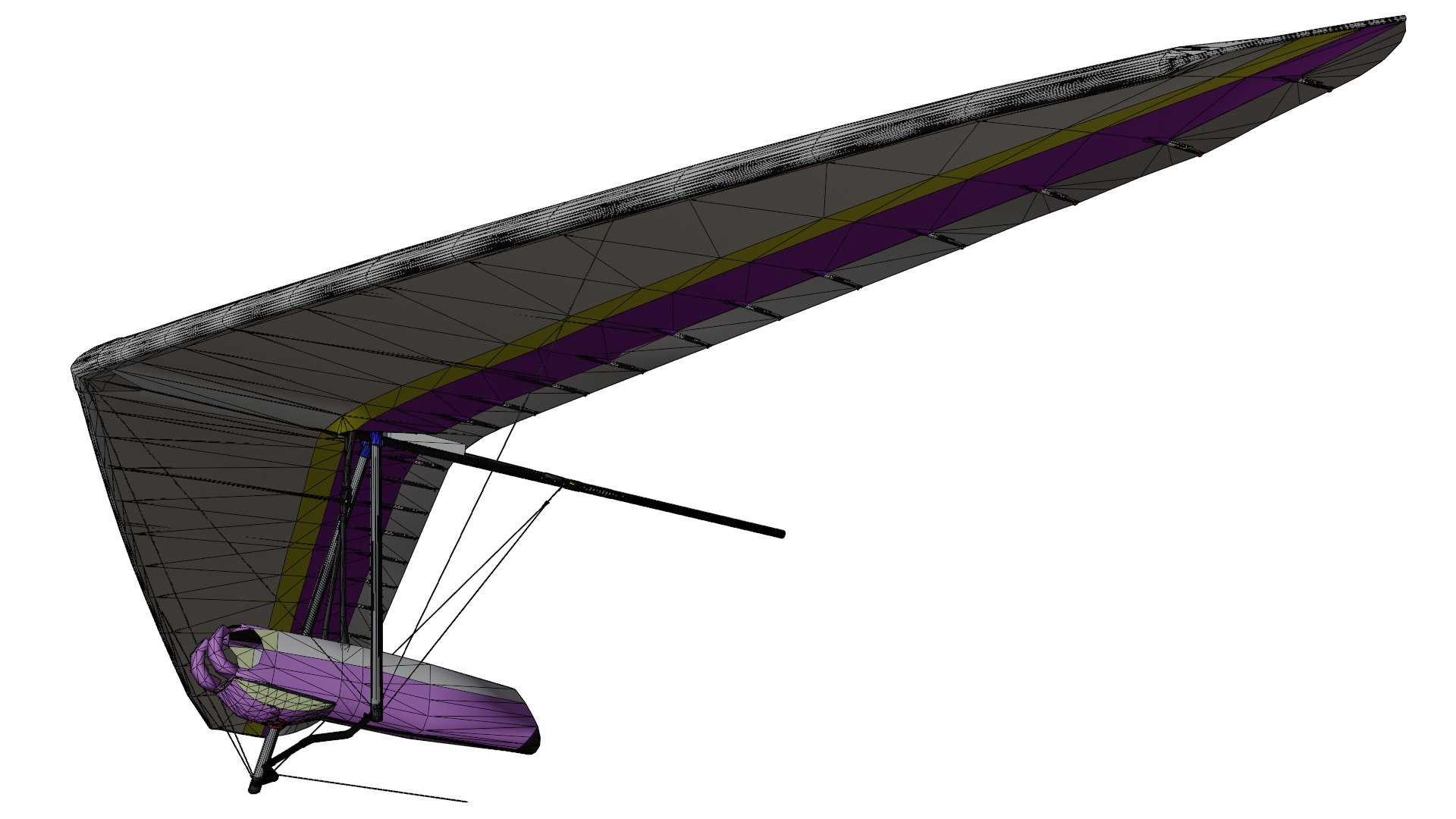 3D Hang Glider - TurboSquid 2251913