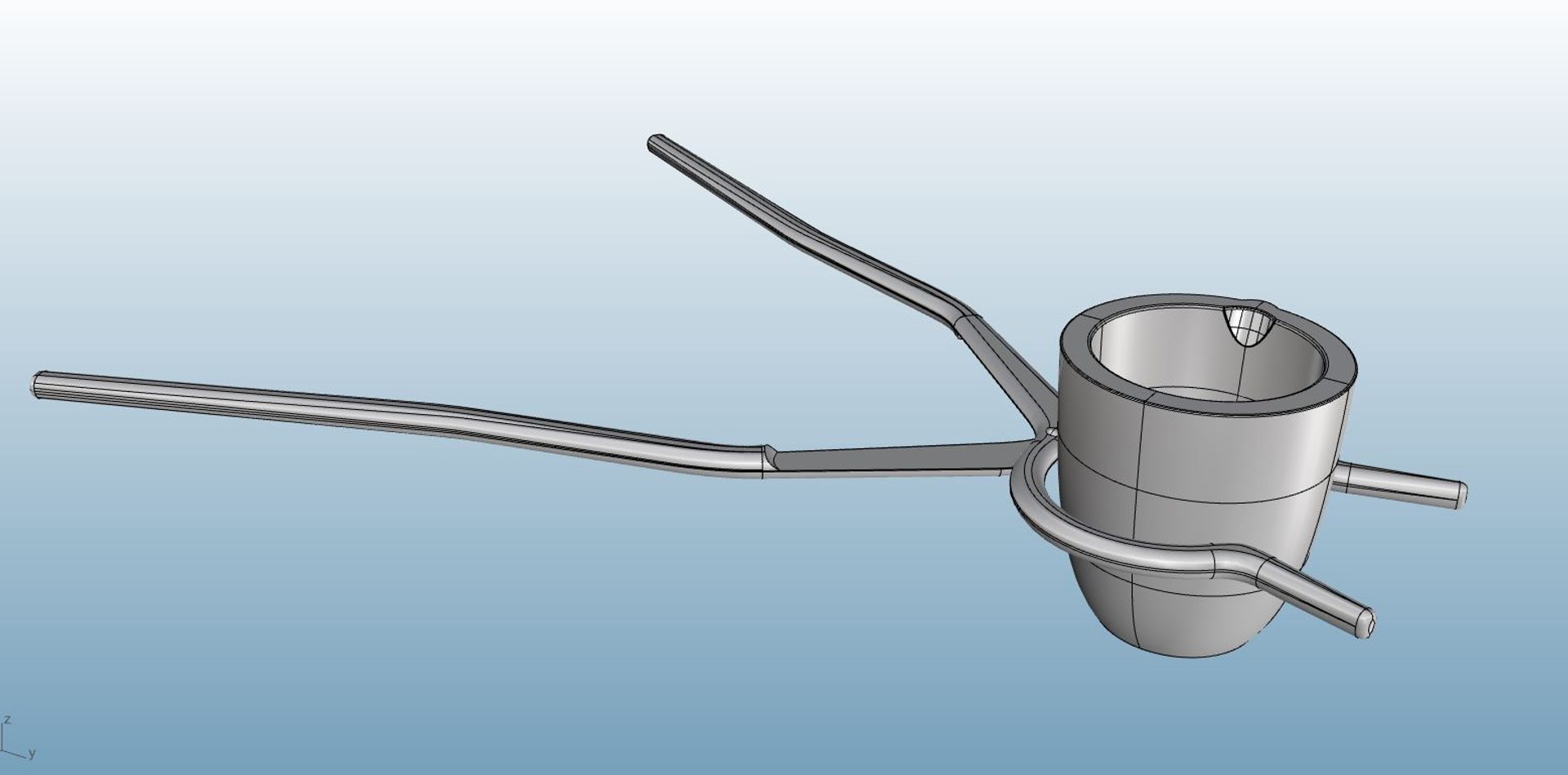 Blacksmith Tong And Crucible Model - TurboSquid 2229422