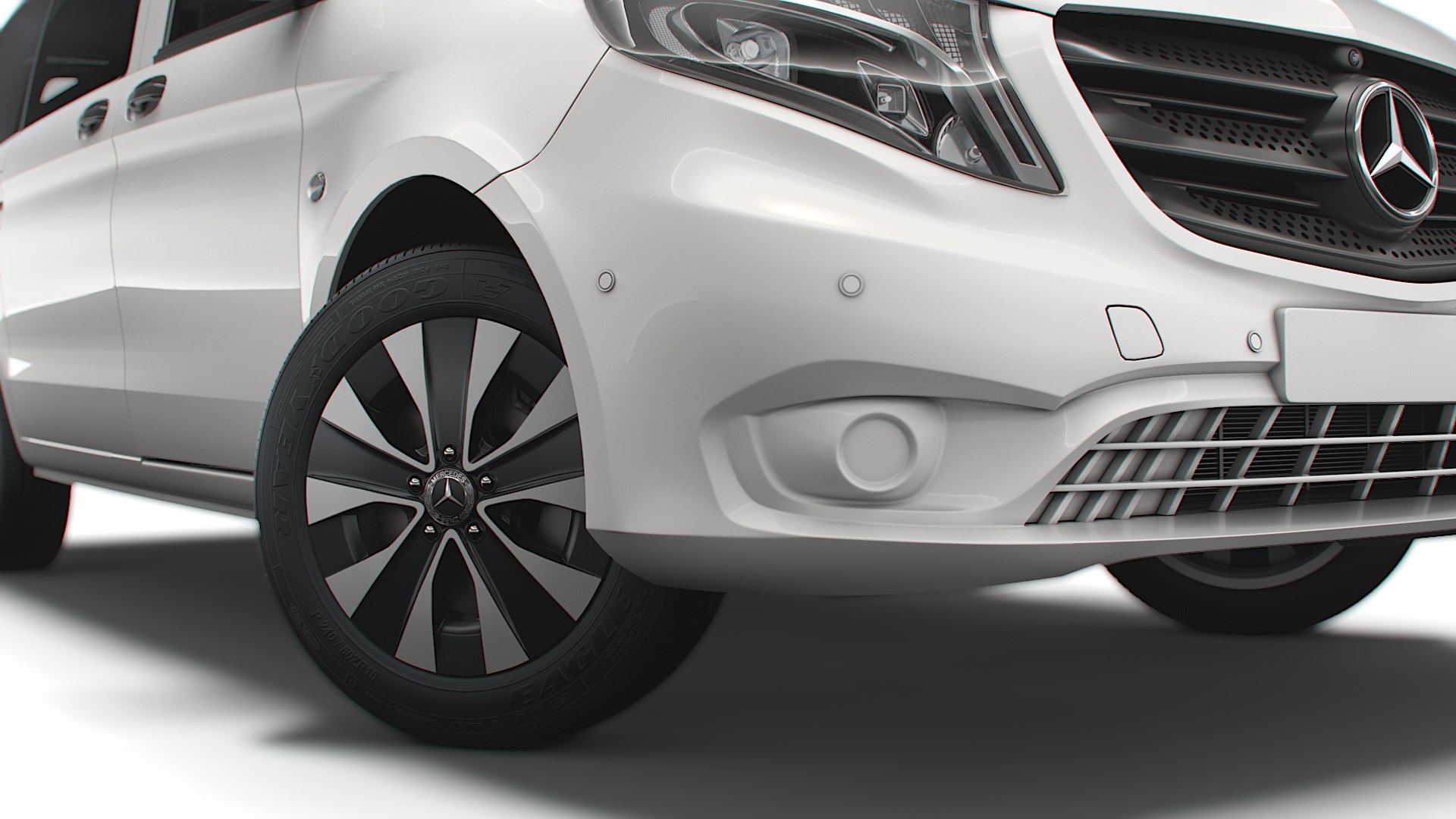 Mercedes Benz Vito Tourer 2019 3D - TurboSquid 1728907