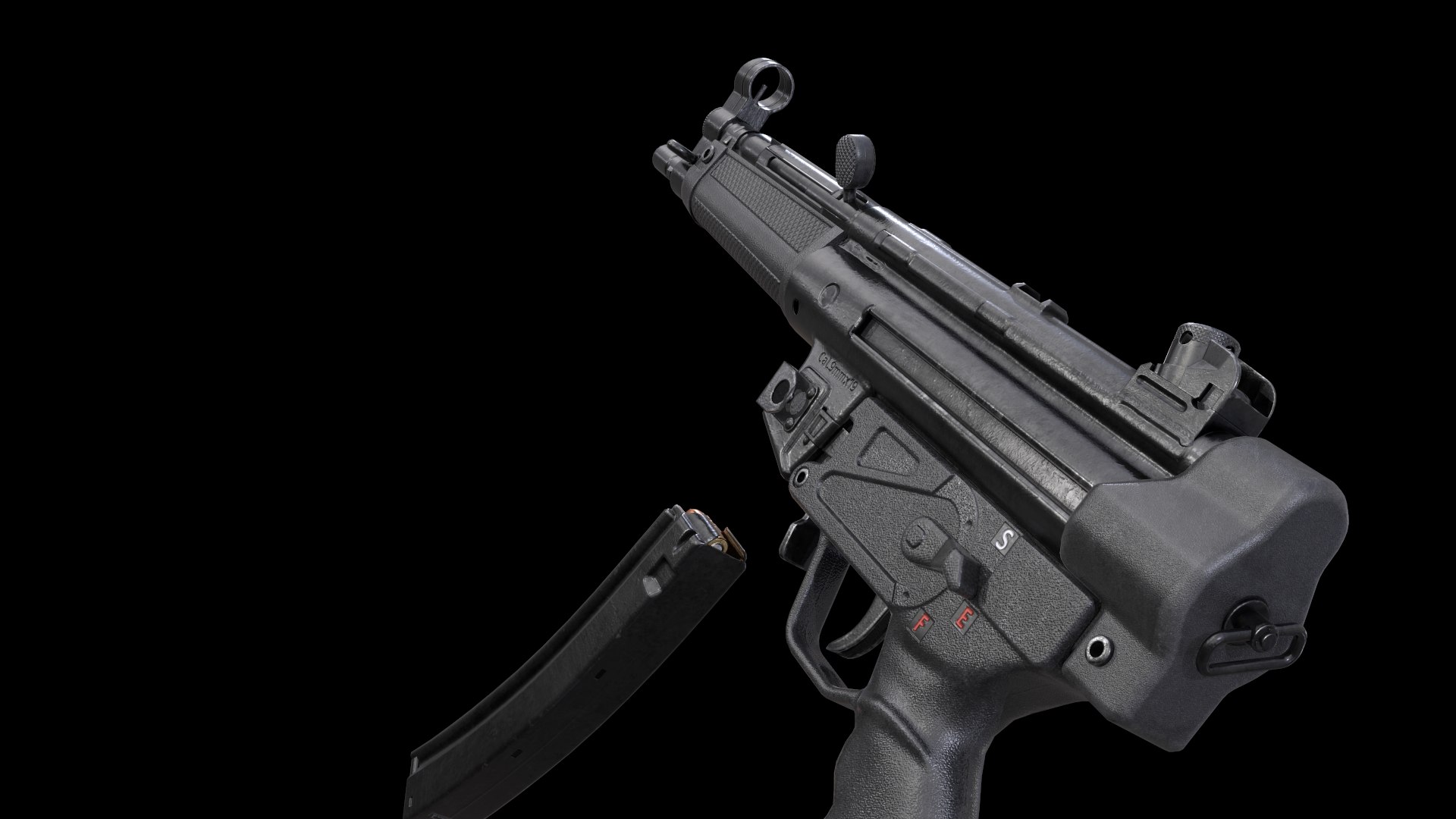 3D MP5A1 MP5SD1 With Upgrades Game Ready - TurboSquid 2339922