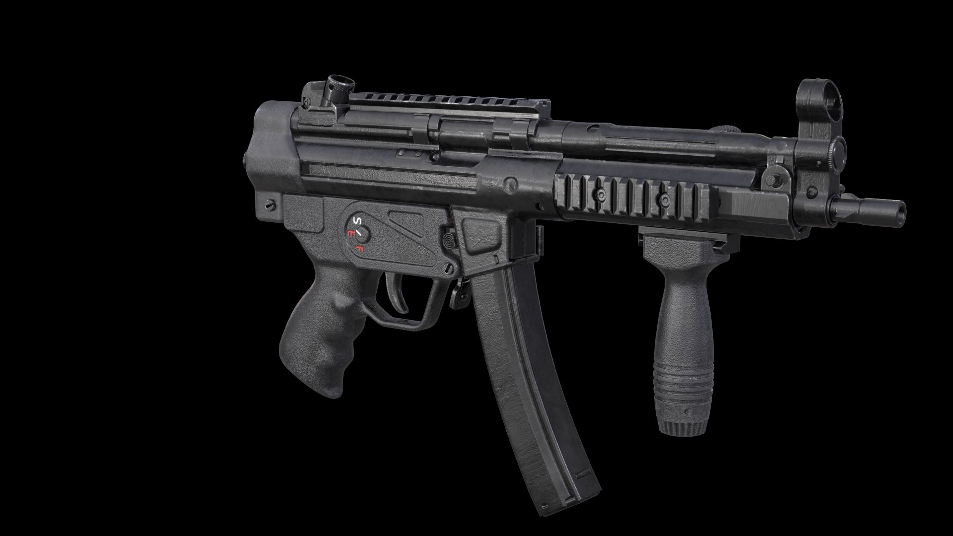 3D MP5A1 MP5SD1 With Upgrades Game Ready - TurboSquid 2339922