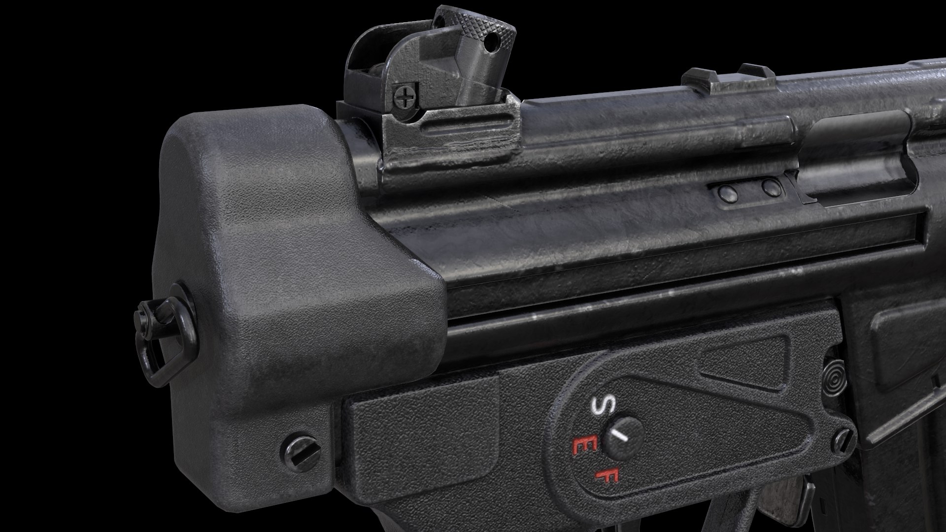 3D MP5A1 MP5SD1 With Upgrades Game Ready - TurboSquid 2339922