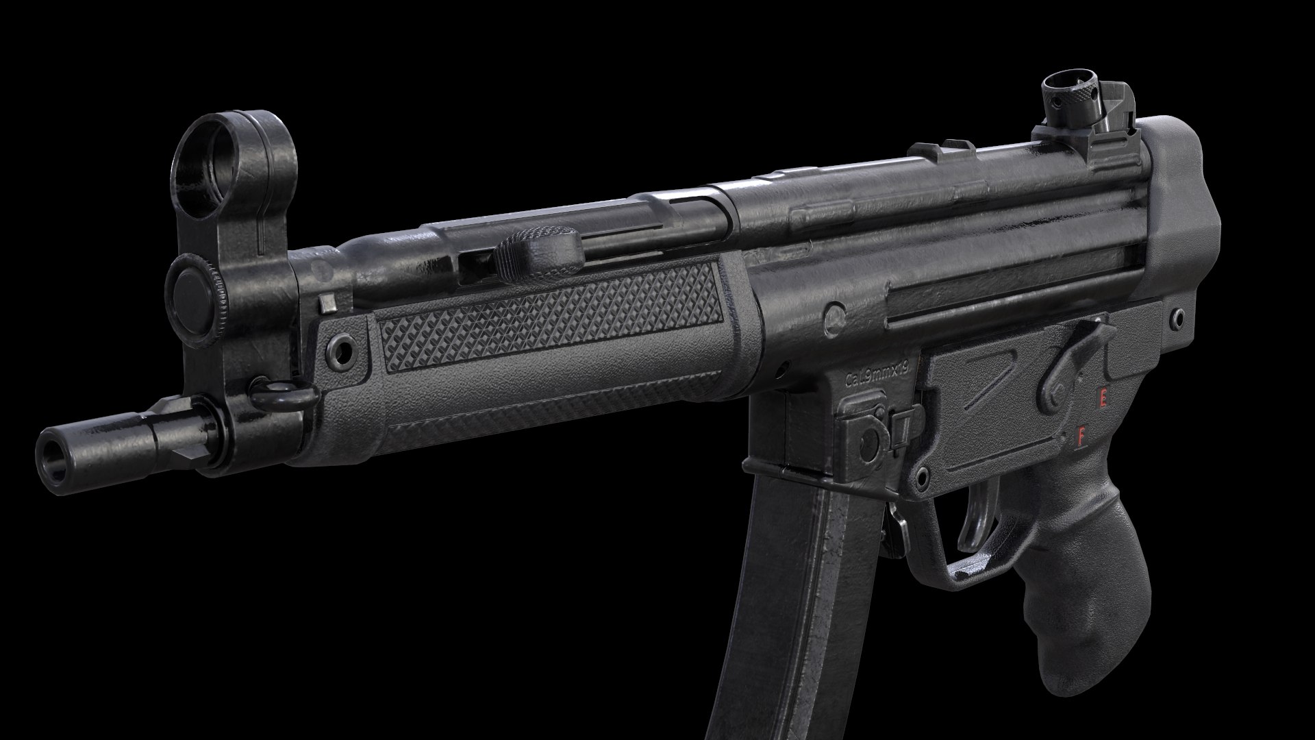 3D MP5A1 MP5SD1 With Upgrades Game Ready - TurboSquid 2339922