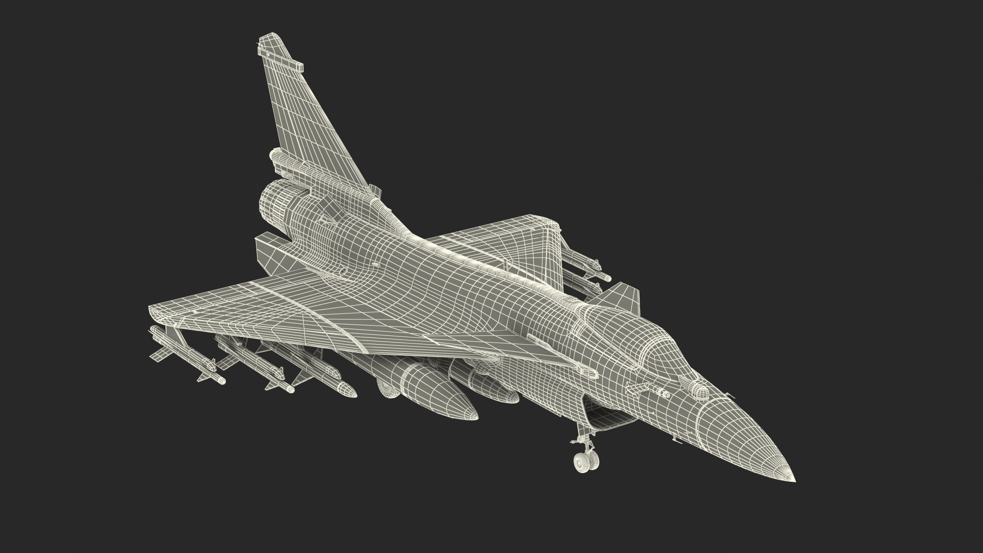 3D J-10 Fighter Jet Rigged Model - TurboSquid 2384752