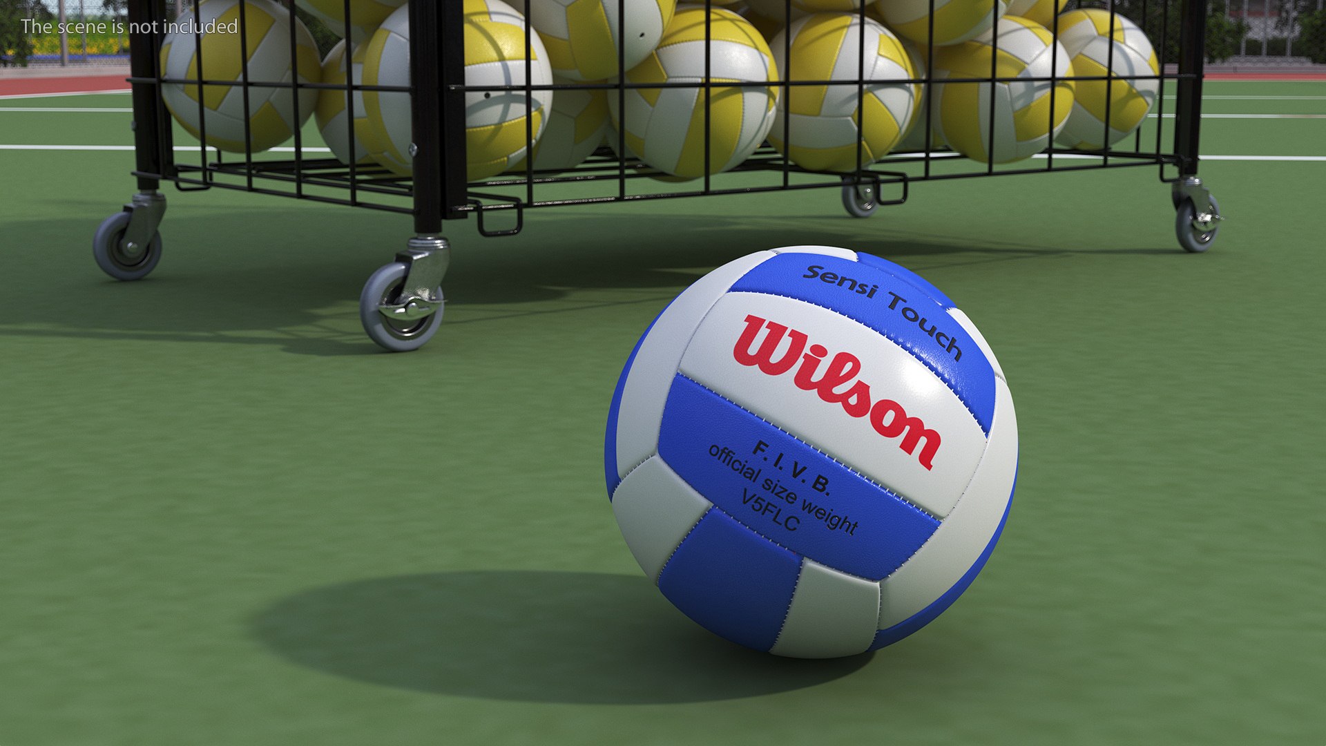 3D Wilson Soft Play Outdoor Volleyball Model - TurboSquid 2202504
