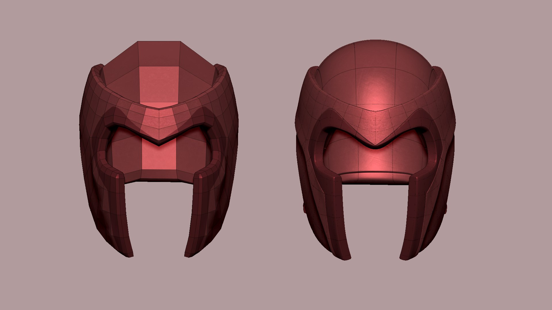 3D Magneto Helmet X-men - TurboSquid 1667473