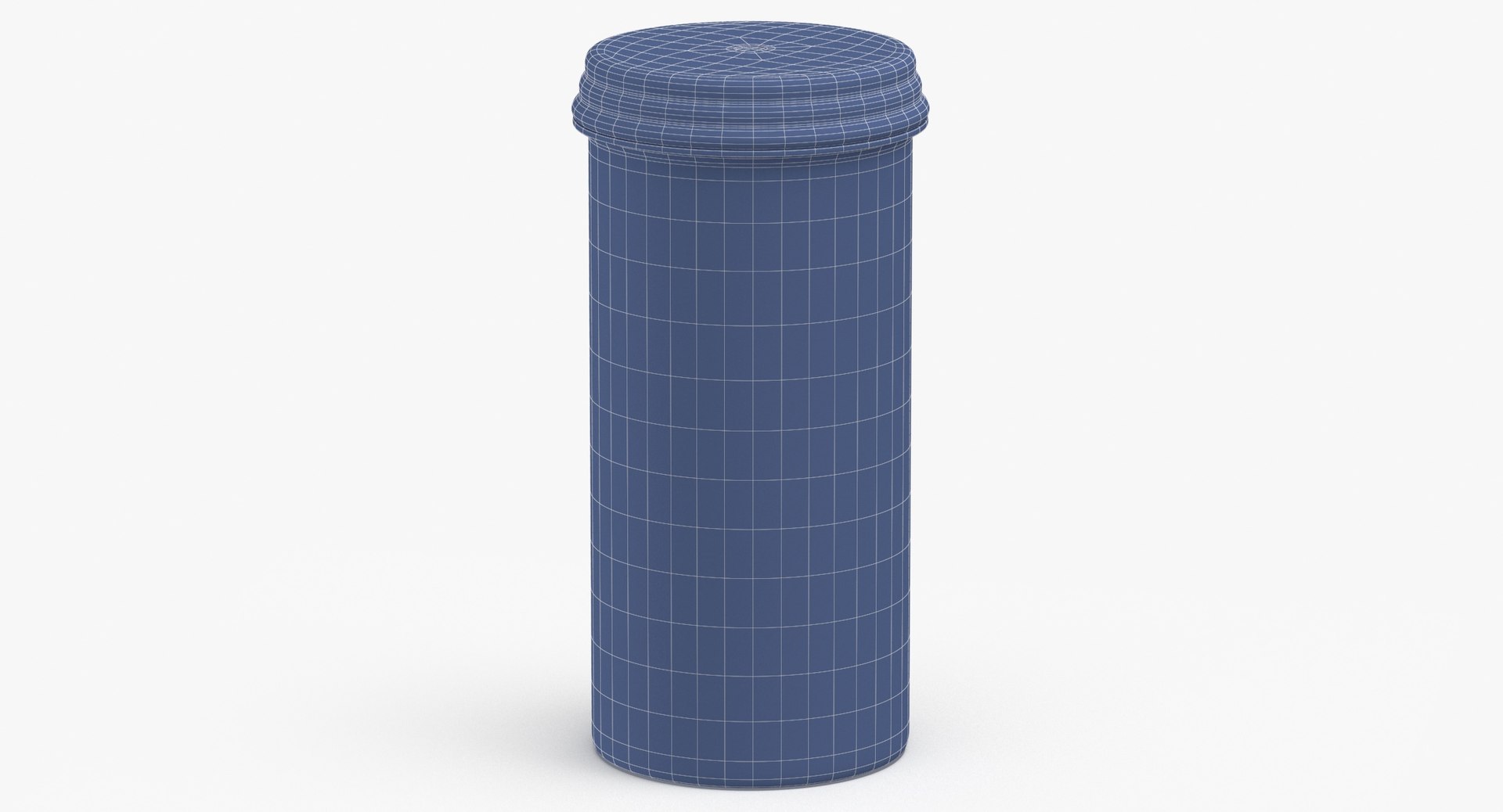 3D Pill Pod Vial 2 5dram 9ml Full - TurboSquid 2049127