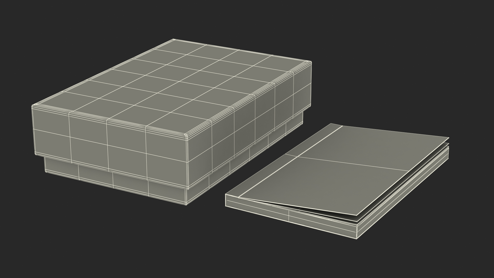 3D Box Of Tarot Cards With Guidebook Model - TurboSquid 1975129