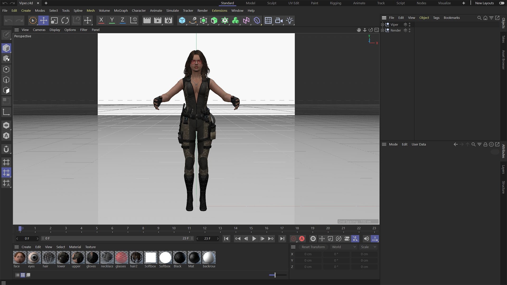 3D Warrior Viper - TurboSquid 1870690